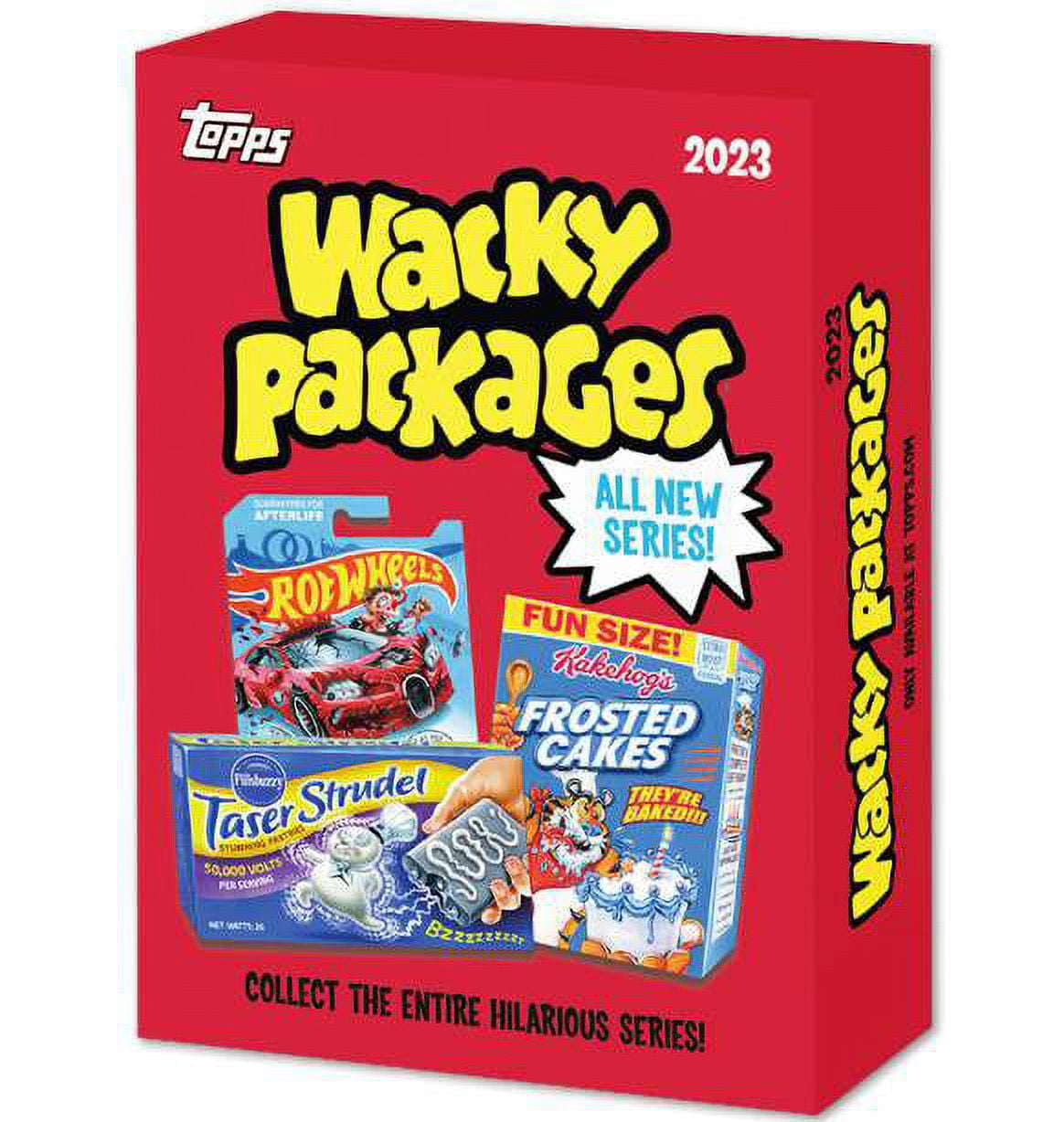 Wacky Packages 2023 All New Series Trading Card Pack (12 Subjects, 10 ...
