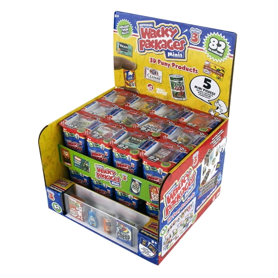 Super Impulse Wacky Packages Minis Surprise Box Gross Food Toys ...