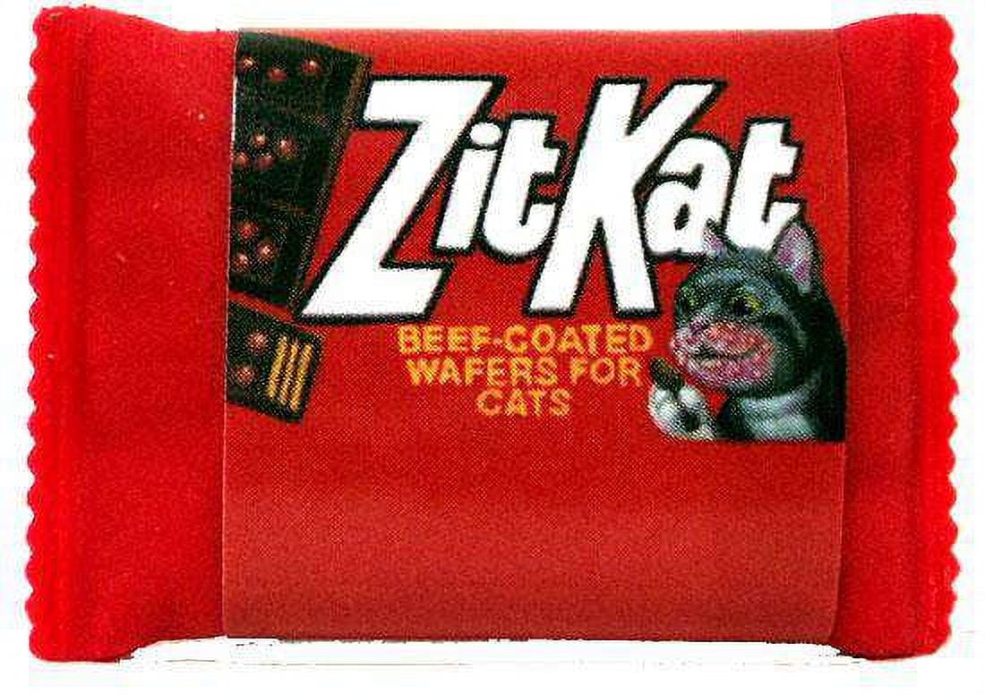 Wacky Packages Series 1 Zit Kat Single Eraser - Walmart.com