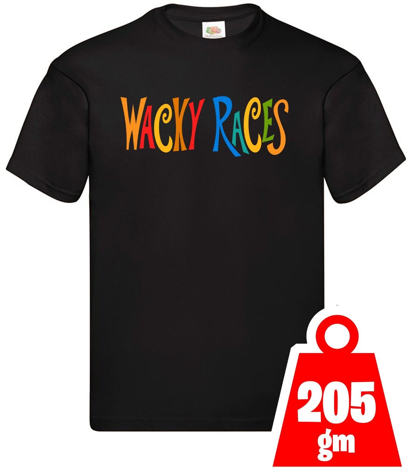 Wacky Races !960's TV Cartoon Show inspired T shirt - Walmart.com