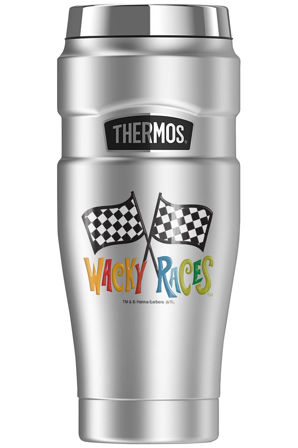 Wacky Races Logo, THERMOS STAINLESS KING Stainless Steel Travel Tumbler ...