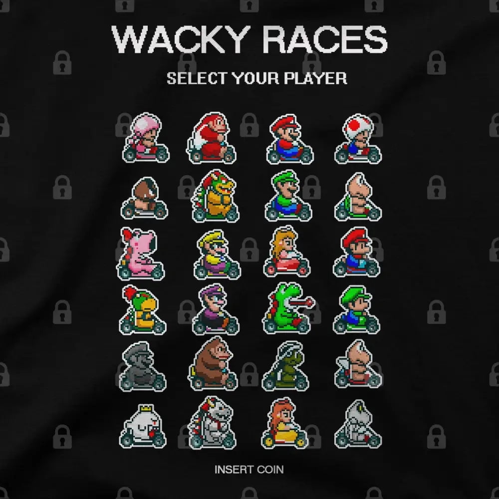 Wacky Races Unisex T-Shirt Tee Sweatshirt Hoodie Tank Top - Walmart.com