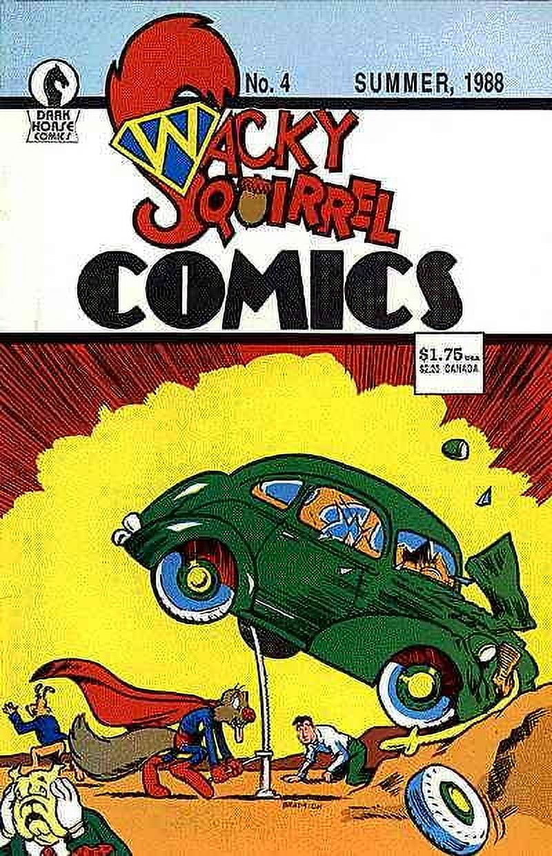 Wacky Squirrel #4 VF ; Dark Horse Comic Book - Walmart.com