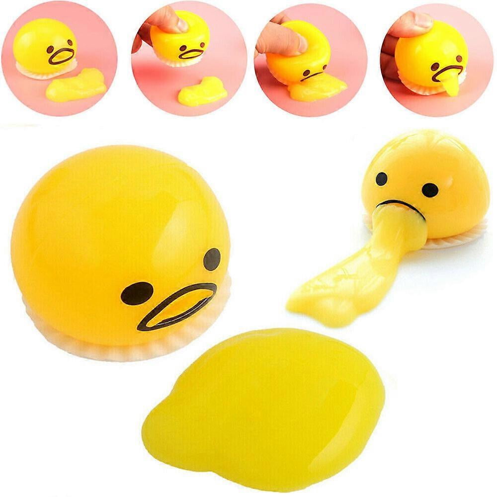 Wacky Toy Yolk Egg AntiStress Fidget Toys Slime Squishy Stress Ball ...