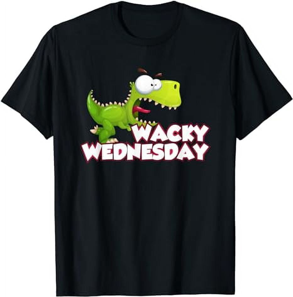 Wacky Wednesday Outfit | Wacky Wednesday Shirt for Kids Dino - Walmart.com