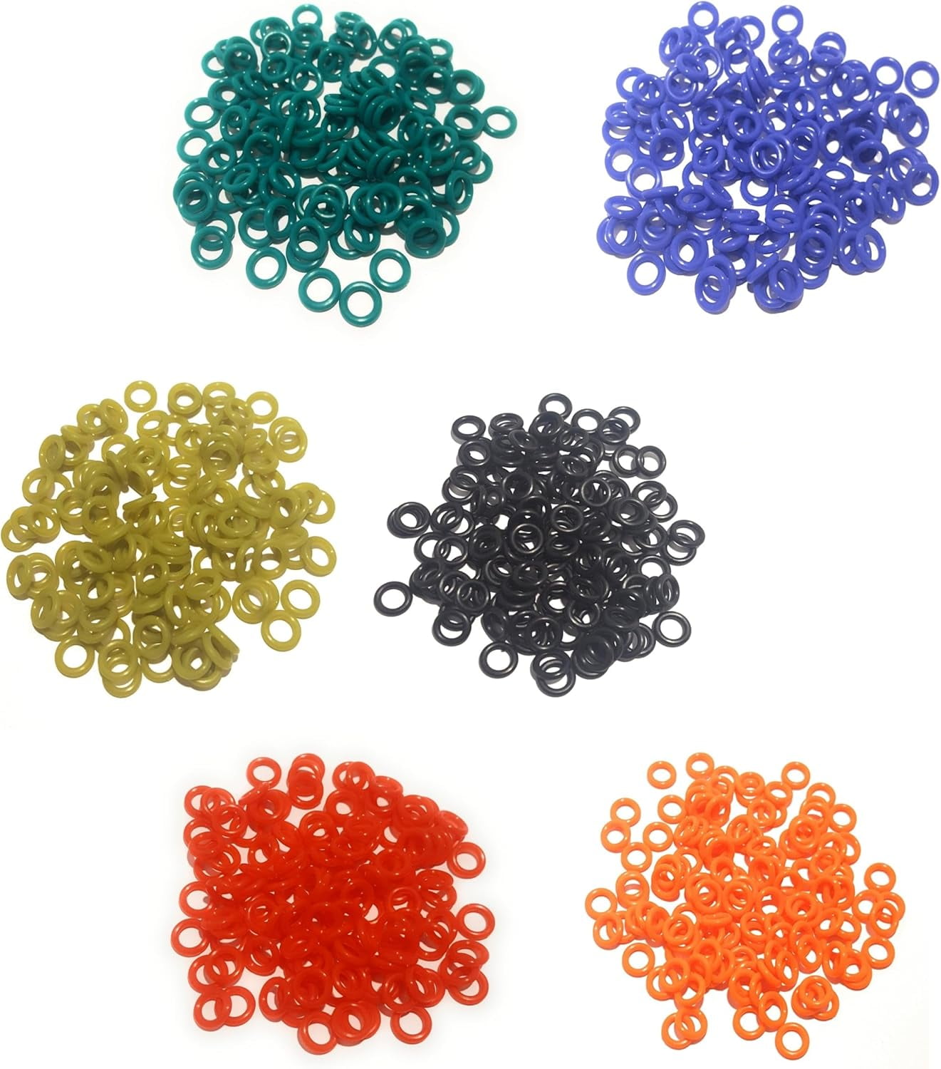 Wacky Worm Tool Wacky O-Rings for Wacky Rigging Soft Plastic Worms or ...