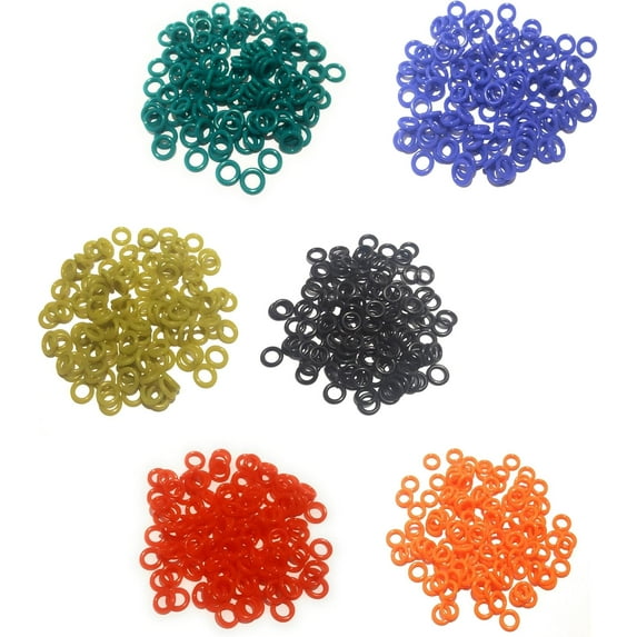 Wacky Worm Tool Wacky O-Rings for Wacky Rigging Soft Plastic Worms or ...