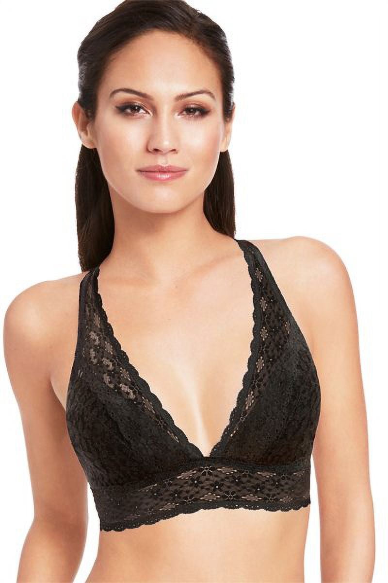 Wacoal Halo Lace Wire Free Bra, Black, 32 - Walmart.com