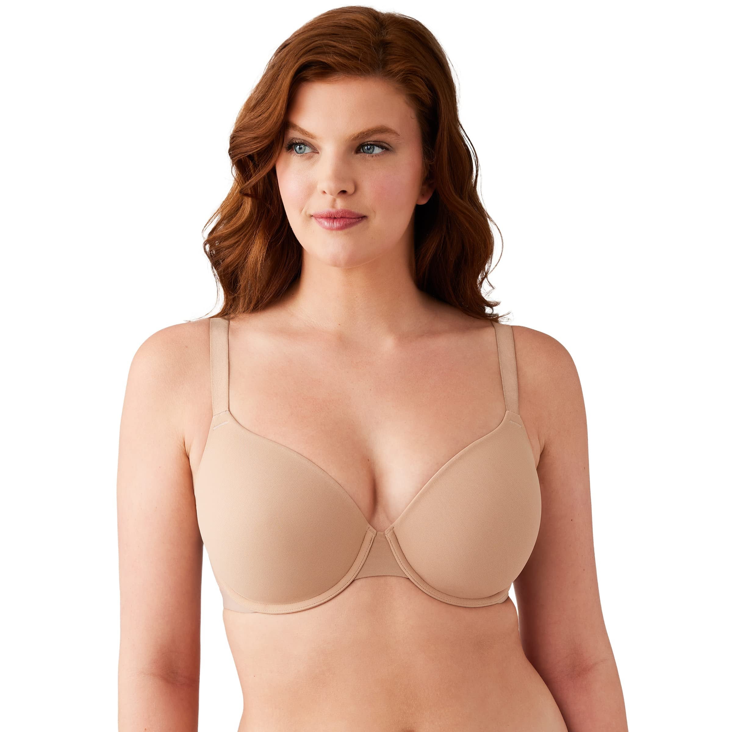 Wacoal Women's Shallow Top Shape Revelation T-Shirt Bra, Praline, 36DD - Walmart.com