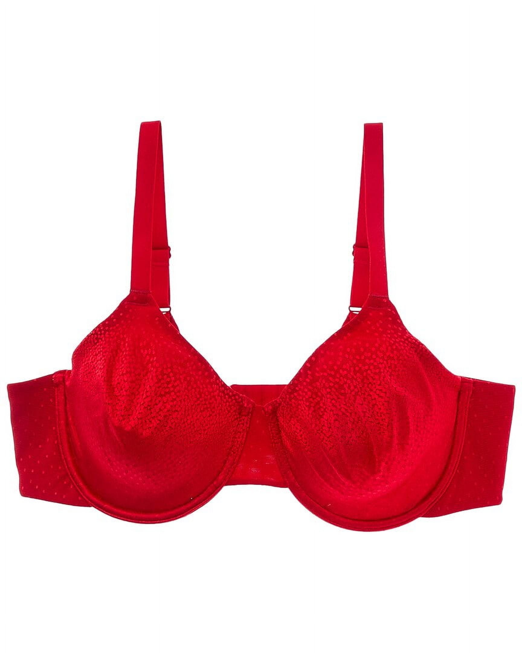 Wacoal womens Back Appeal Underwire Bra, 40DD, Red - Walmart.com