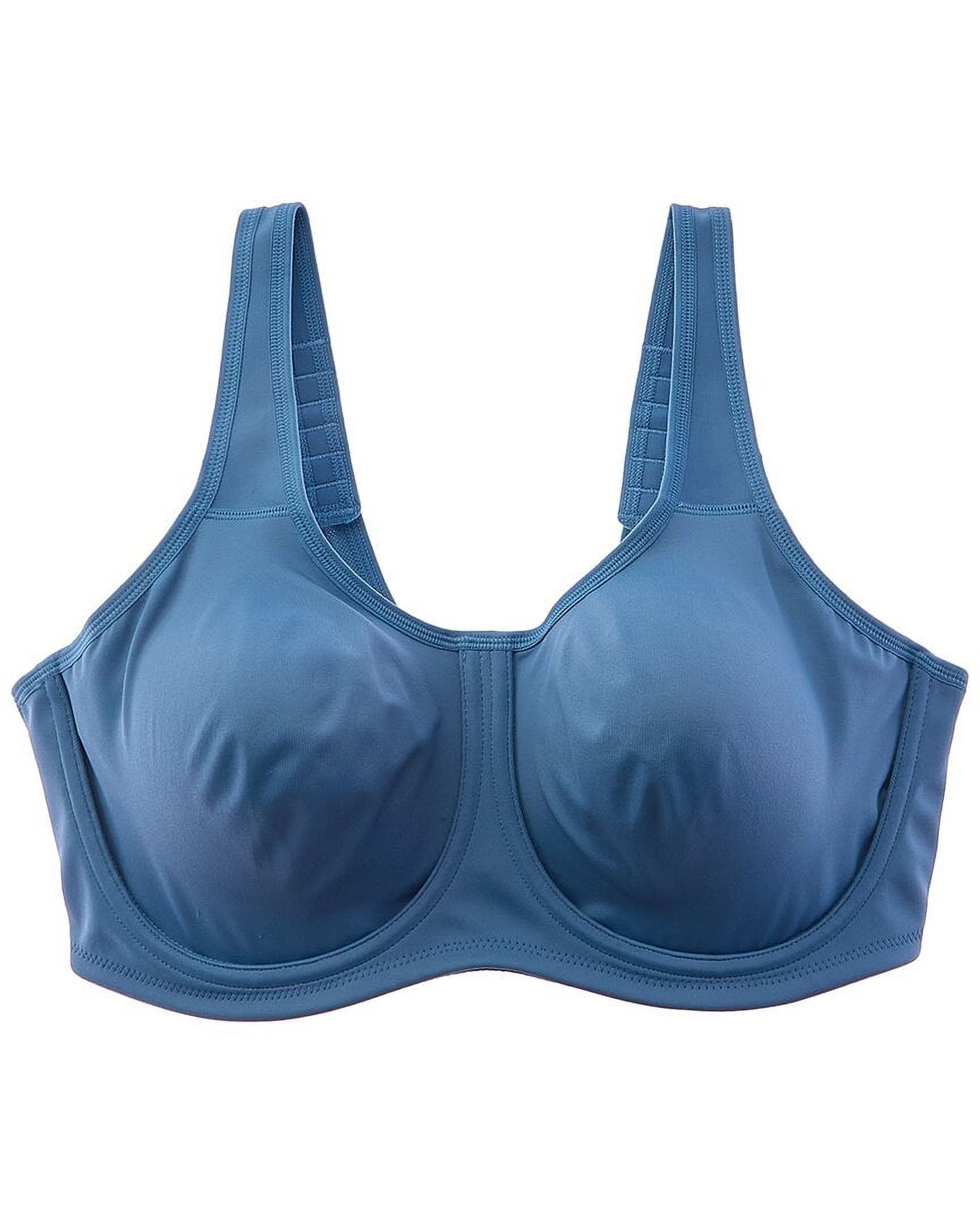 Wacoal womens Princess Blue Underwire Sports Bra, 34DD, Blue - Walmart.com