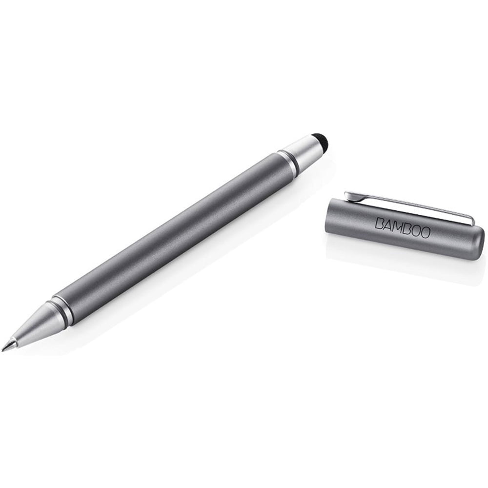Wacom Bamboo Duo - Stylus / ballpen for cellular phone, tablet - gray ...
