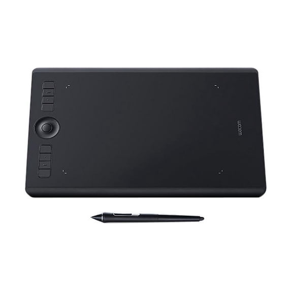 Wacom Intuos Pro Medium Bluetooth Graphics Drawing Tablet, 8 ...