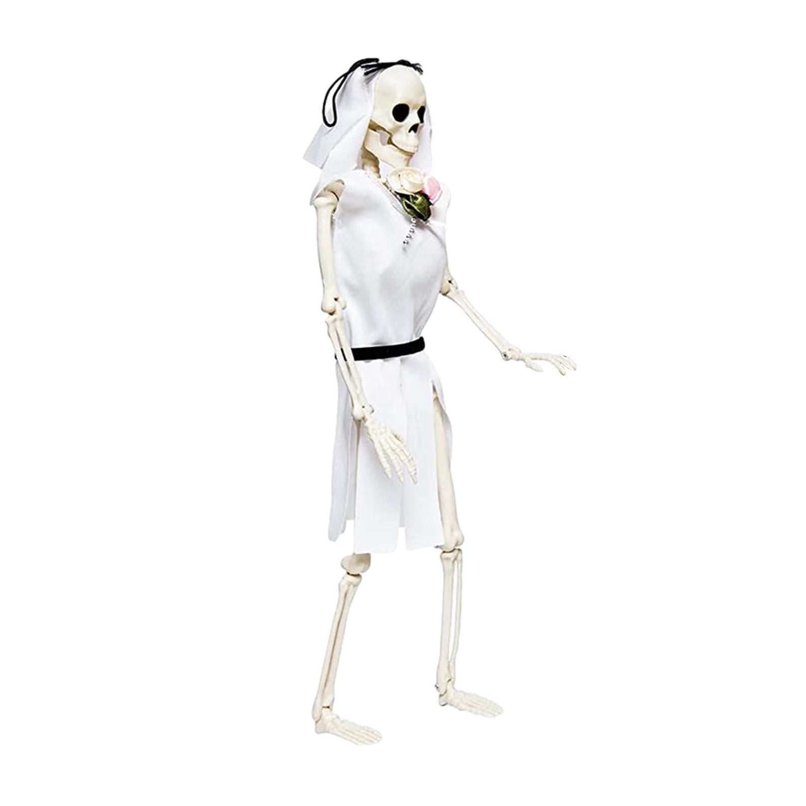 Wadada 15-Inch Halloween Skeleton Bride and Groom Ornaments – Gothic ...