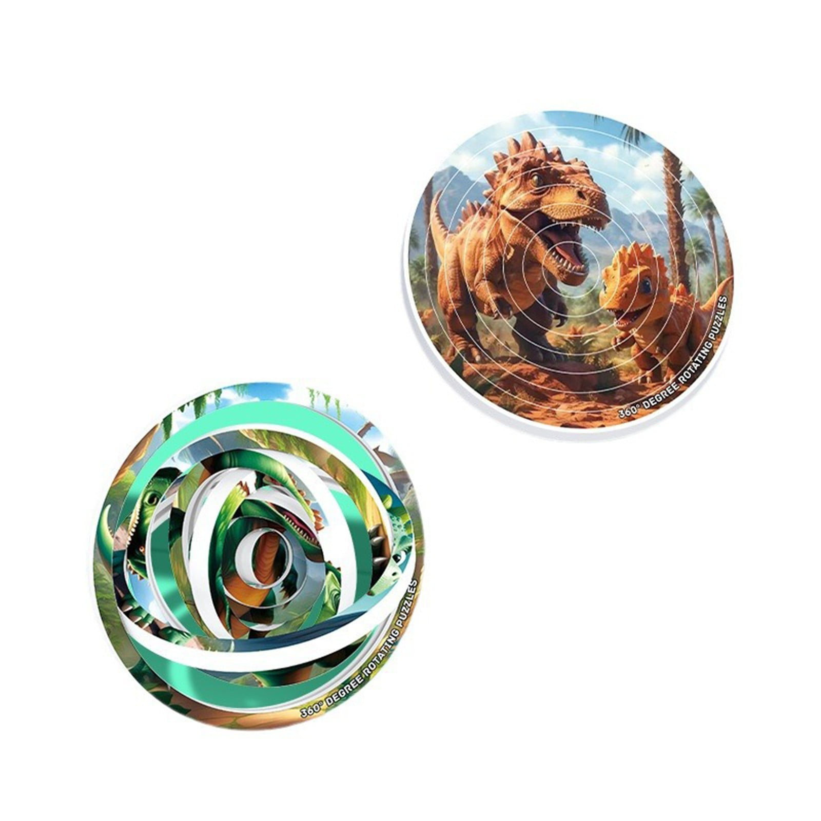 Wadada 360° 3D Rotating Spin Flip Puzzle, Brain Teaser Fidget Puzzle ...