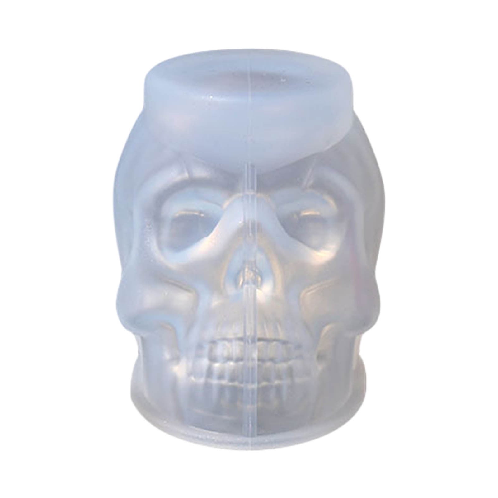 Wadada 3D Skull Resin Molds, 1 Pack Skull Candle Molds, Silicone Skull ...