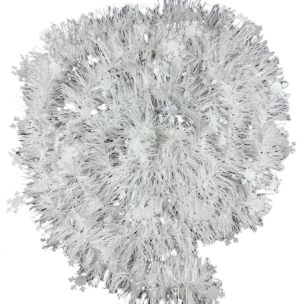 Wadada 6.5Ft Christmas Tinsel Garland Xmas Tree Decorations Christmas ...