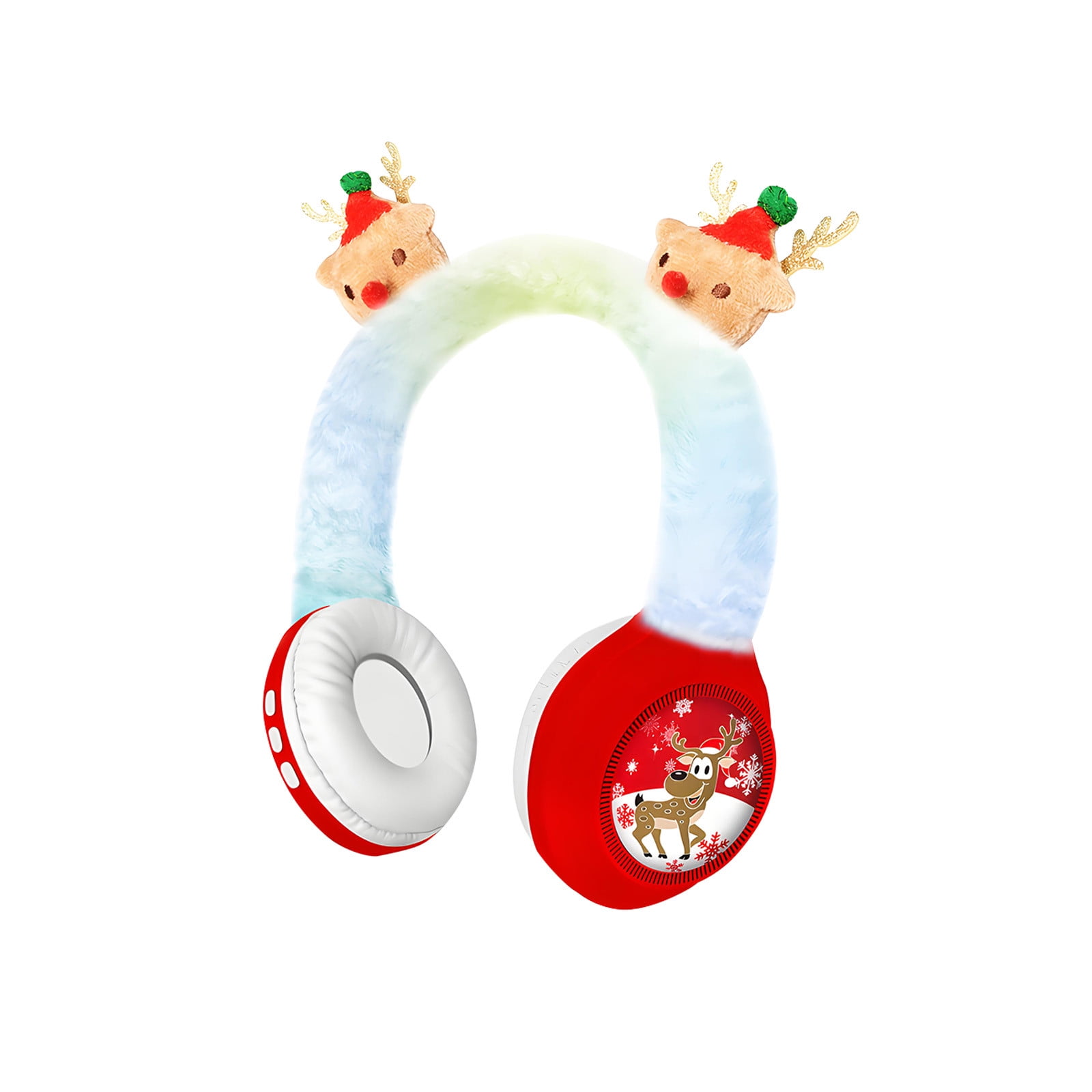 Wadada Christmas Plush Wireless Headphones Over Ear, Animation ...