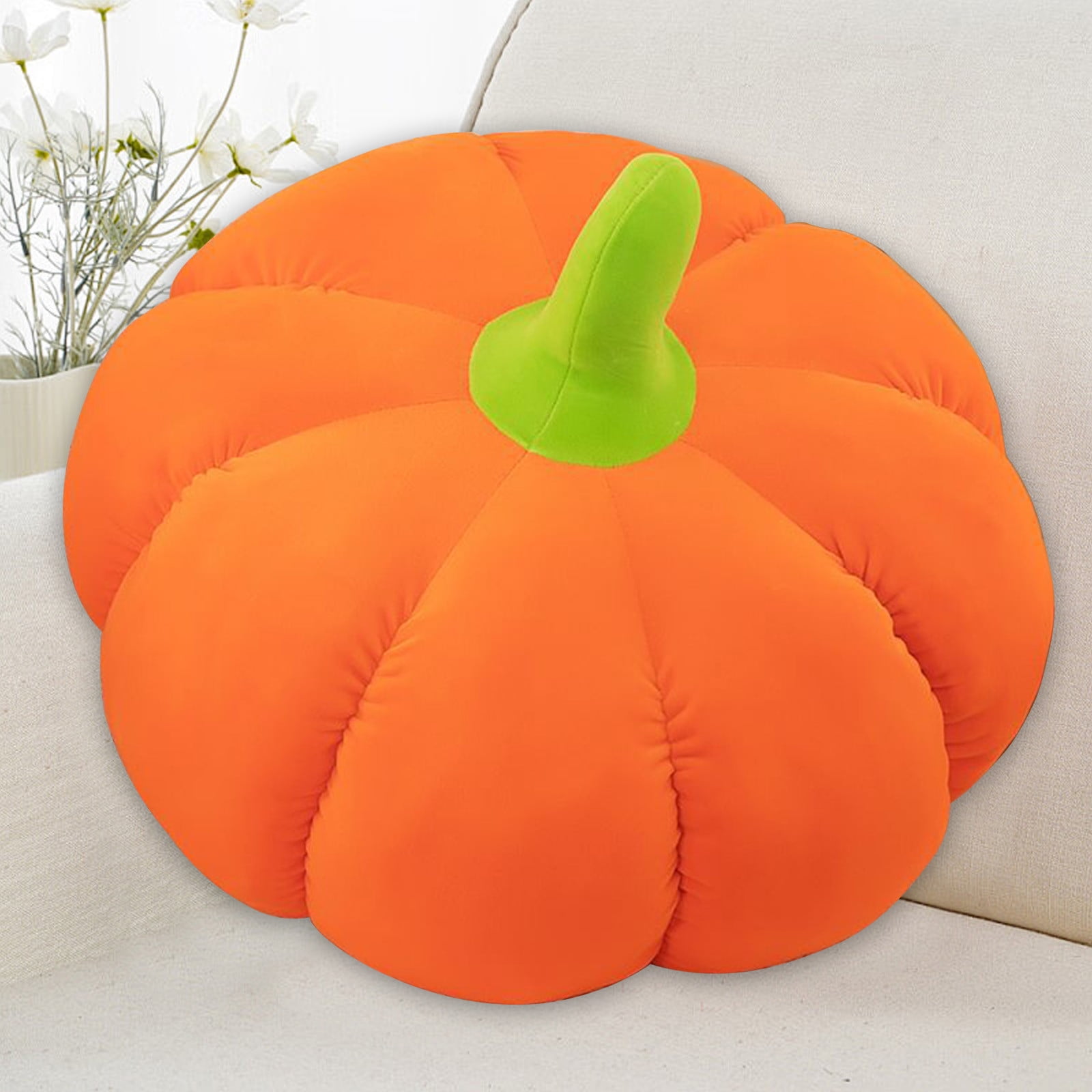 Wadada Cute Large Pumpkin Plush Decoration - 21.6" Pumpkin Shaped Throw ...