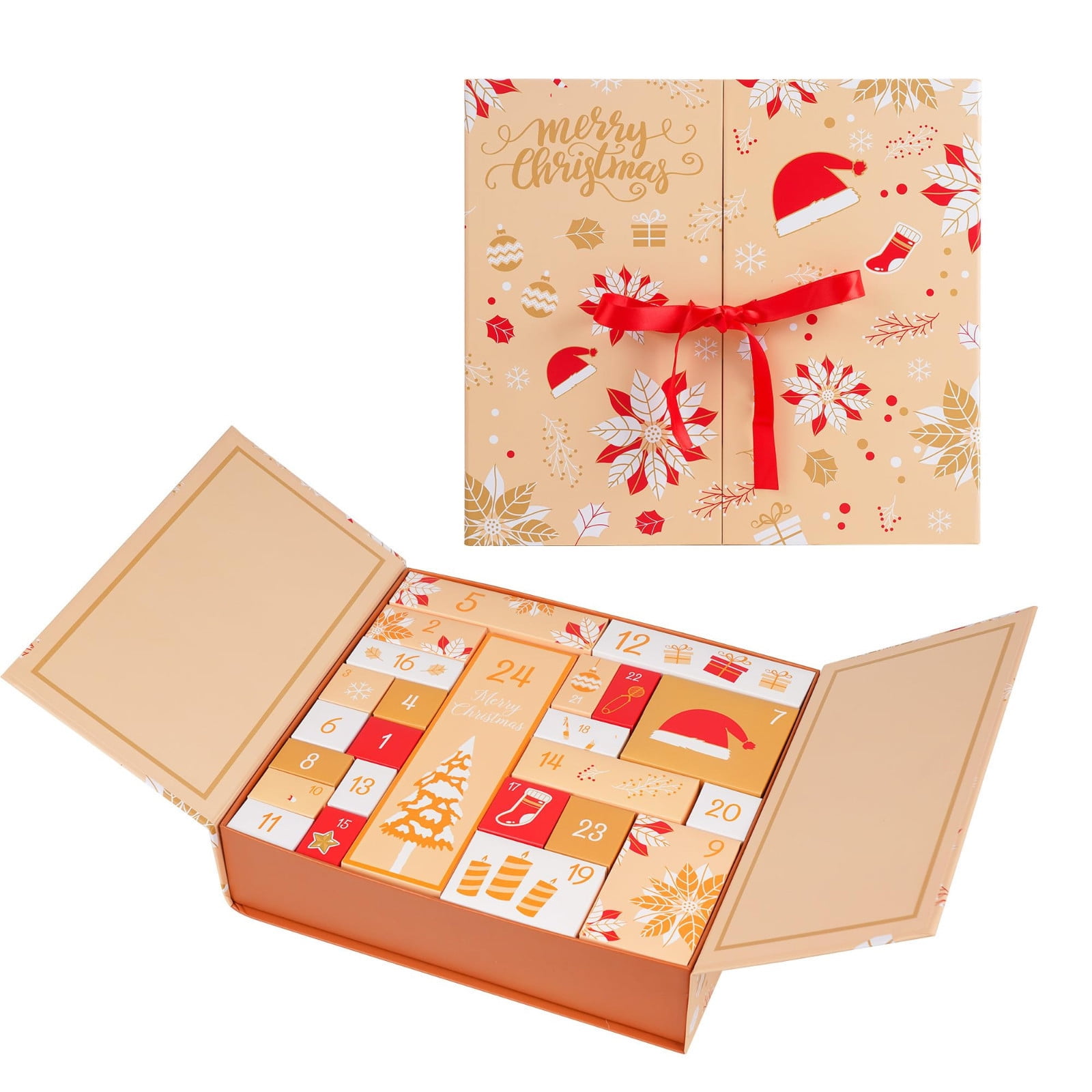 Wadada Empty Advent Calendars to Fill, Empty Advent Calendar,24 Empty ...