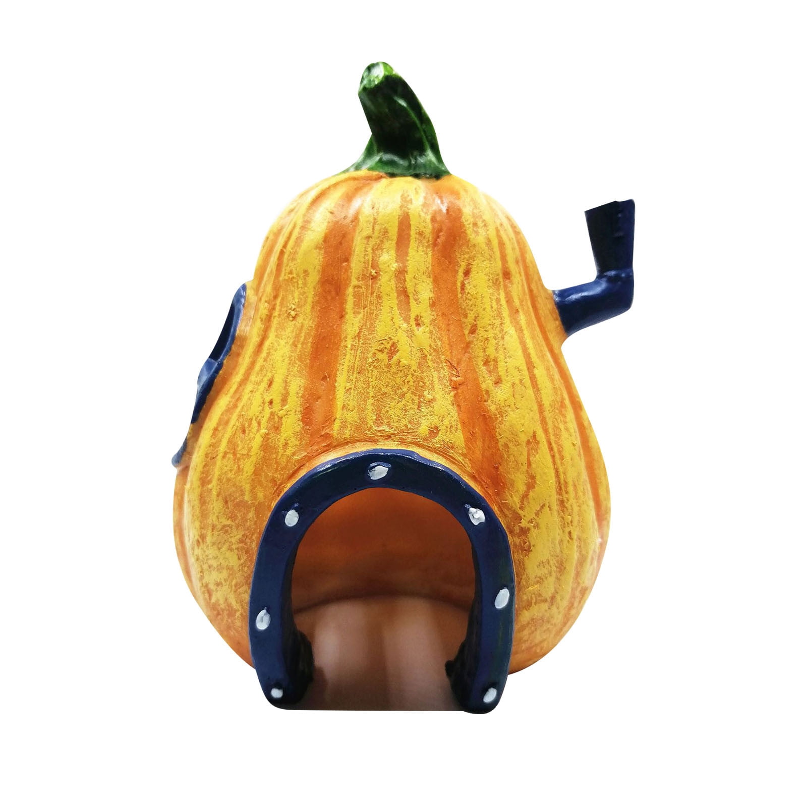 Wadada Exquisite Fish Hideout Pumpkin Aquarium Ornaments Ghost House ...