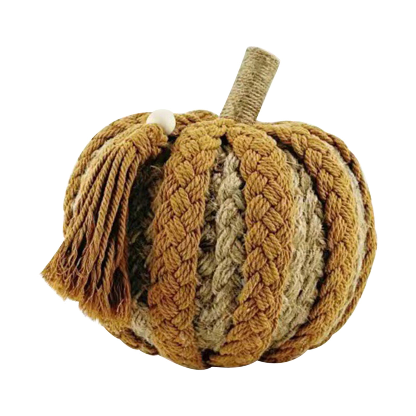 Wadada Fall Rattan Pumpkin Woven Cornpeel Pumpkin 7 Inch Braided ...