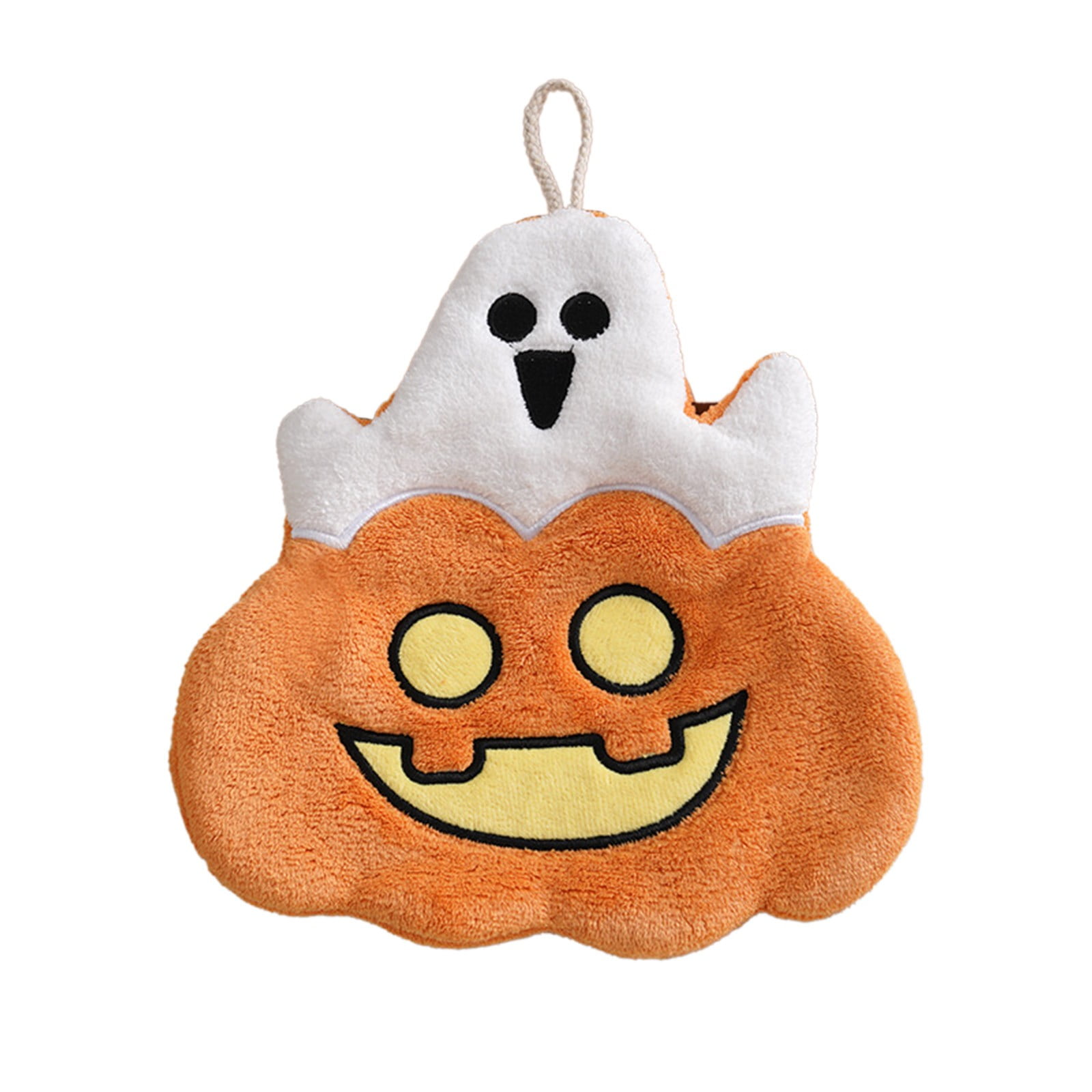 Wadada Halloween Bath Hand Towels 9x6 Inch Pumpkin Ghost Skull ...