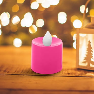 Harlier Black Tea Lights Candles, 12PCS Battery Operated Flameless ...