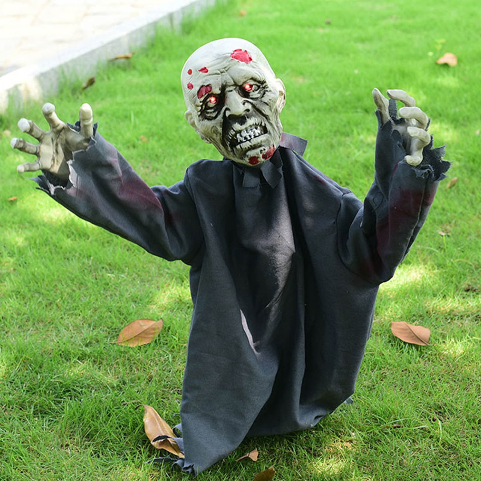 Wadada Halloween Outdoor Decoration Zombie Groundbreaker,Outside ...