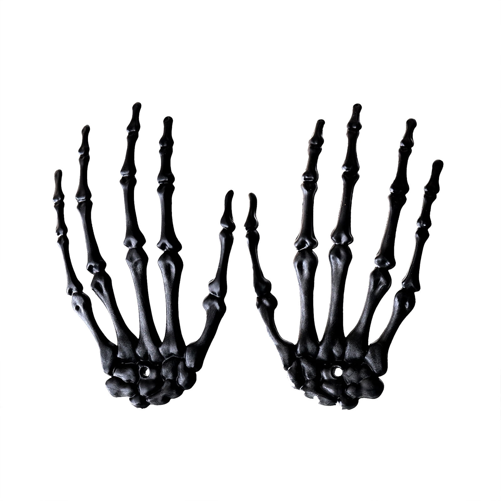 Wadada Halloween Skeleton Hands, Plastic Fake Human Hands, Realistic ...