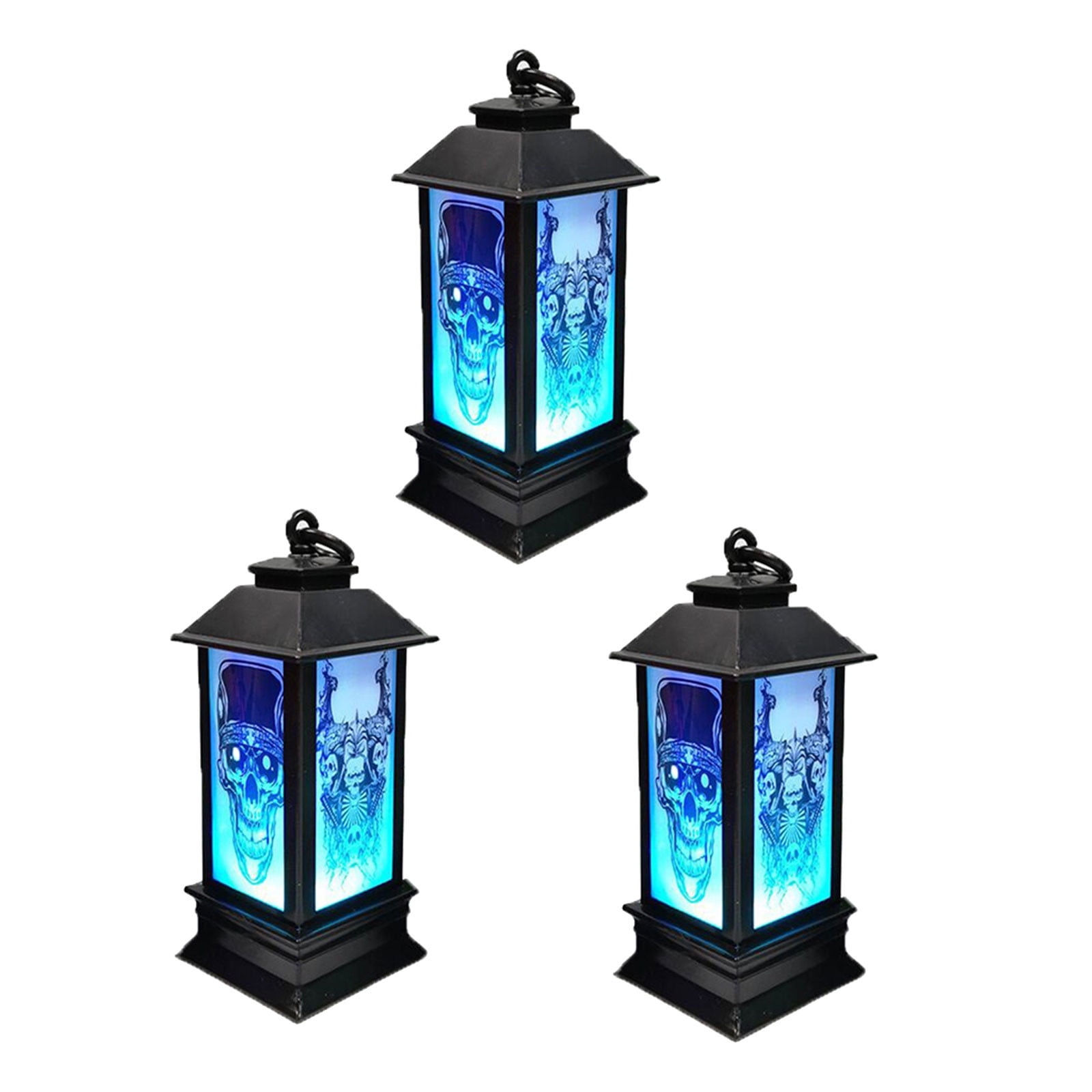 Wadada Halloween Snow Globe Lantern, Halloween Decoration Battery ...