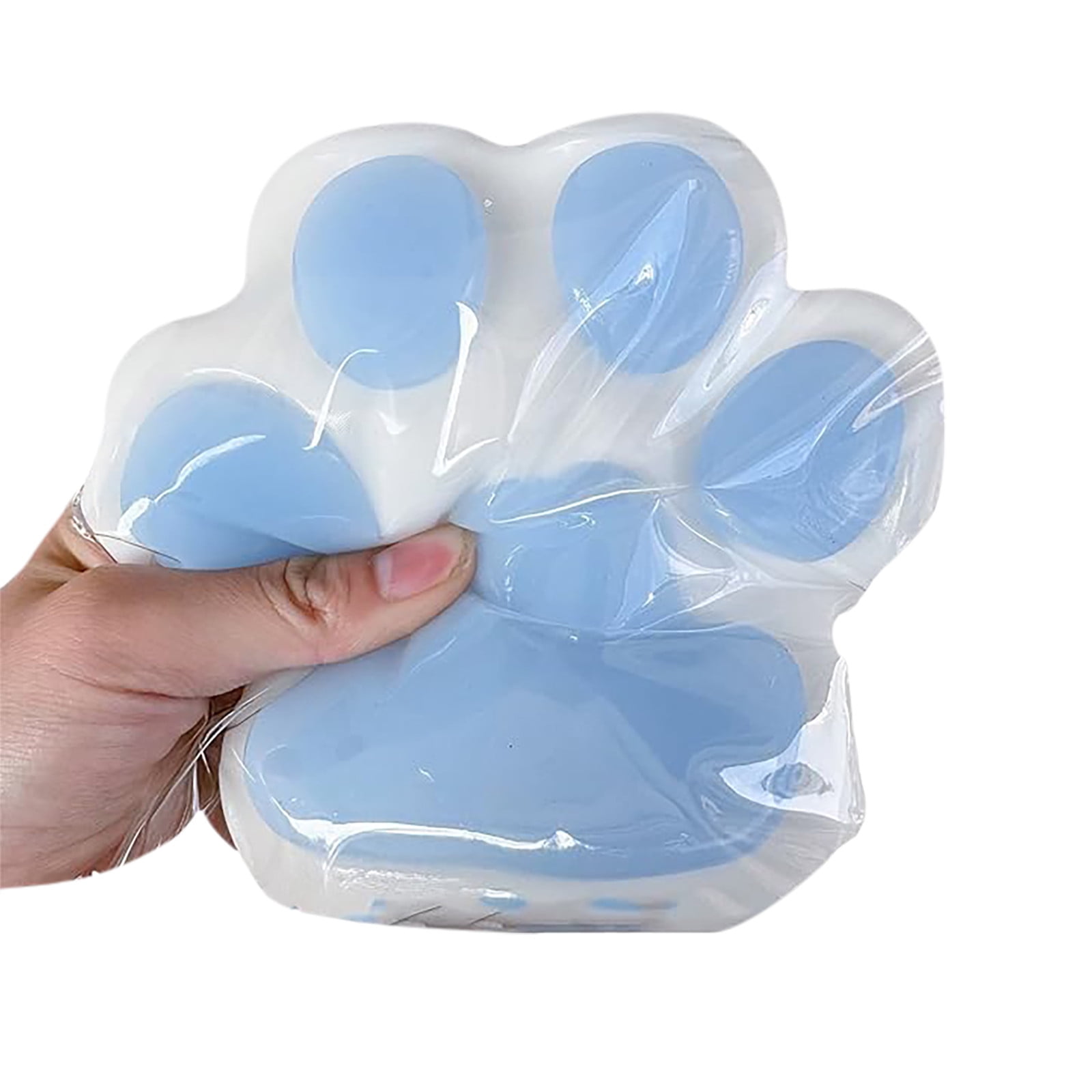 Holloyiver Handmade Taba Squishy Big Cat Paw Silicone Squeeze Toys for ...