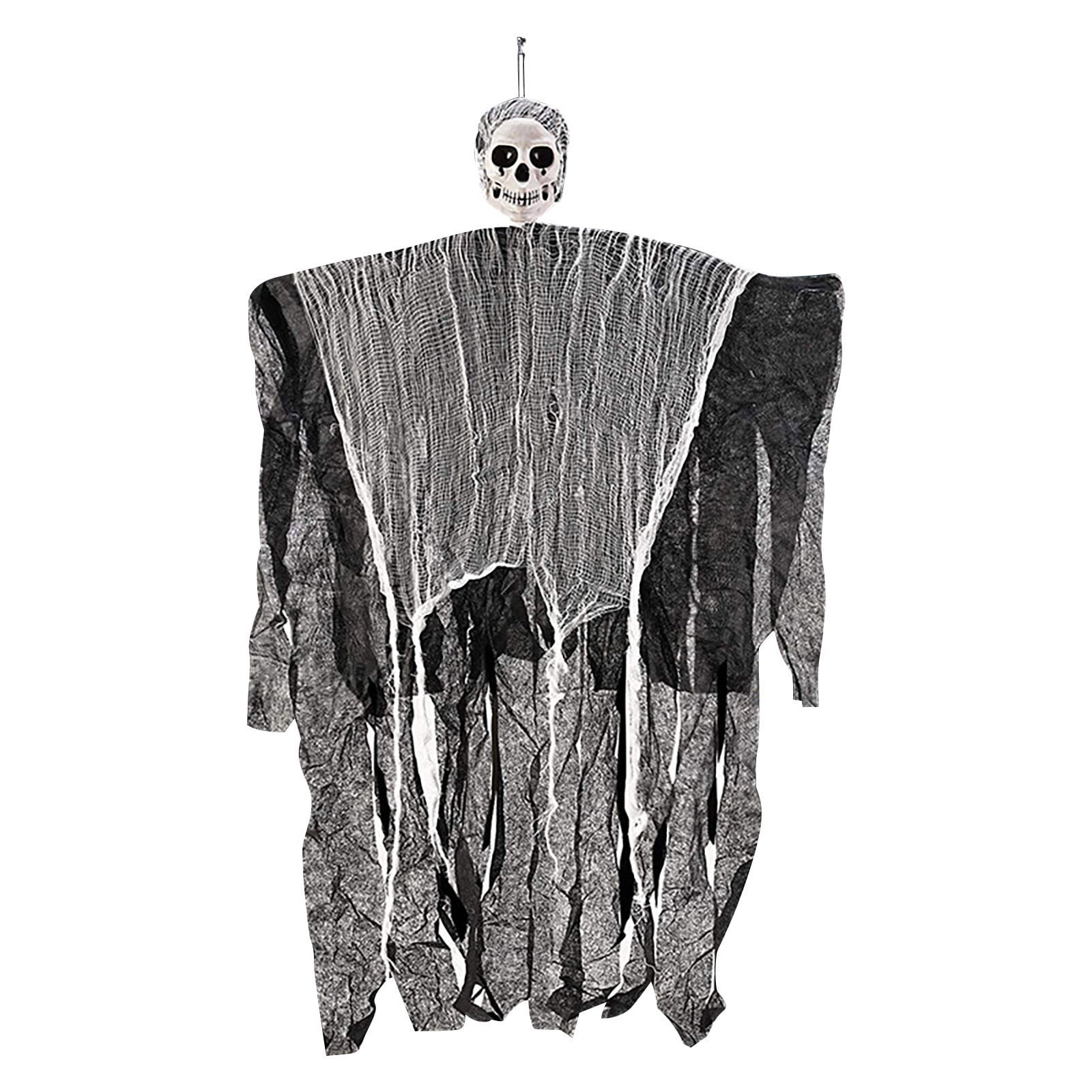 Wadada Hanging Halloween Skeleton Ghosts Decorations, Grim Reapers for ...