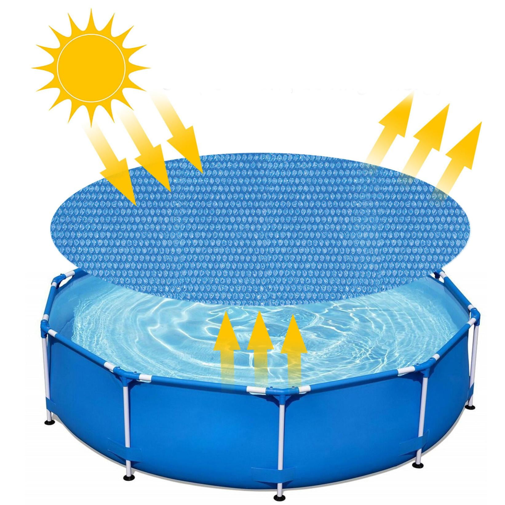 Wadada Hot Tub Spa Solar Bubble Cover Blanket | Solar Pool Heater Cover ...