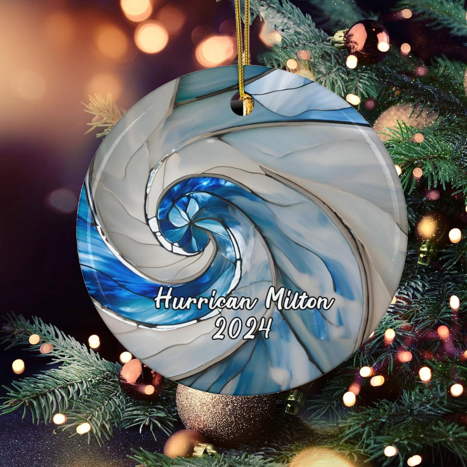 Wadada Hurricane Christmas Ornament, We Survived to Hurricane 2024 ...