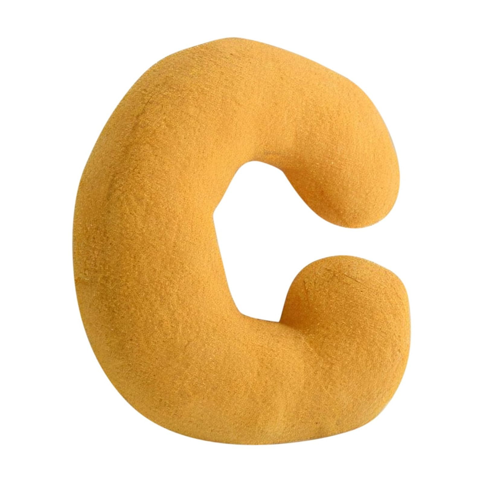 Wadada Letter Plush Pillow, Letter Hugging Throw Pillows, Decorative ...