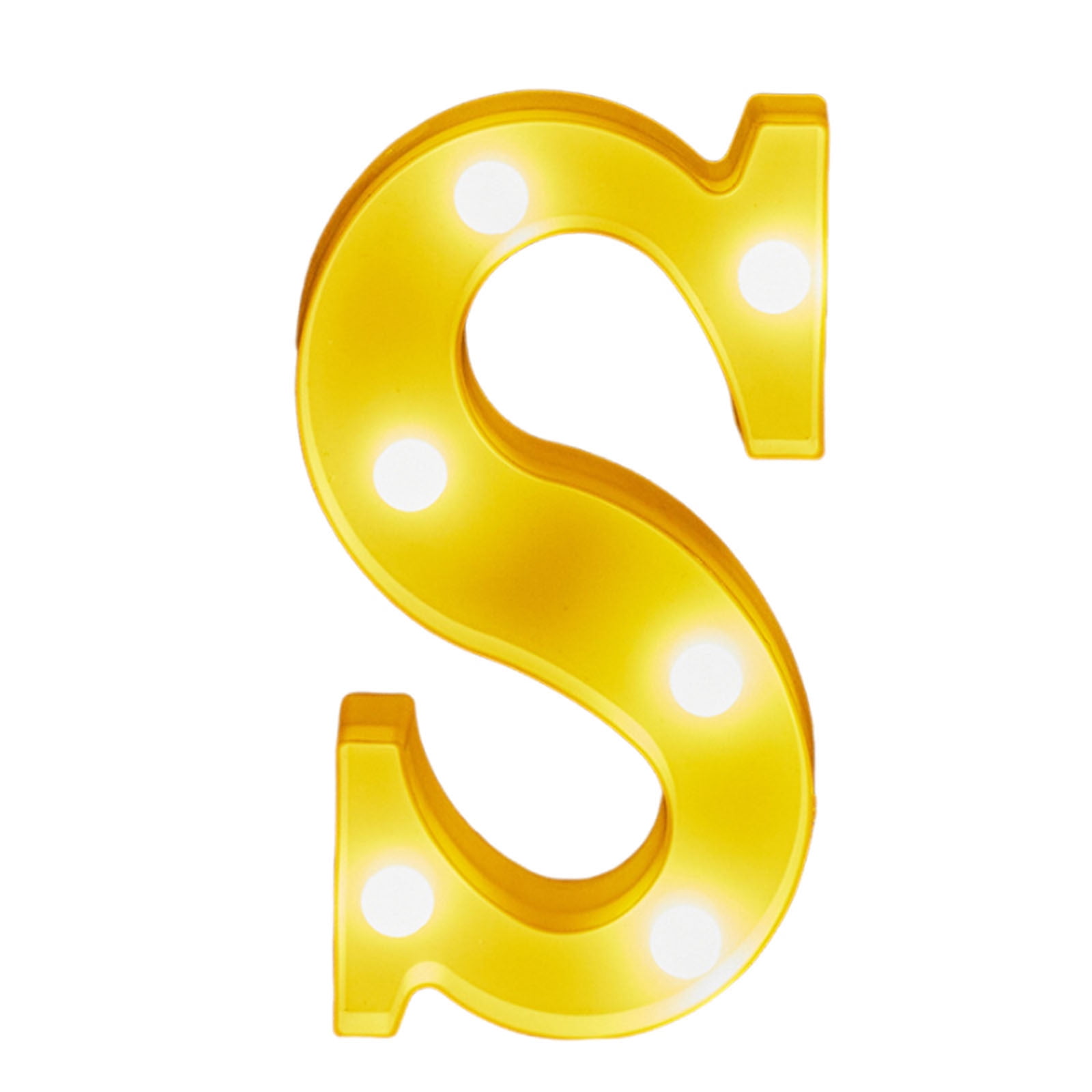 Wadada Light Up Letters S, Happy Birthday Light Up Sign,Lighted Letters ...