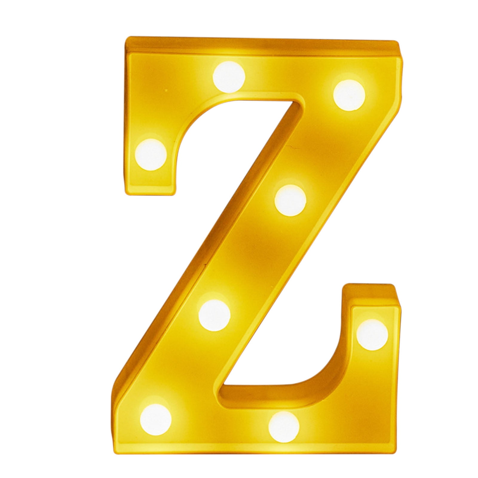 Wadada Light Up Letters Z, Happy Birthday Light Up Sign,Lighted Letters ...