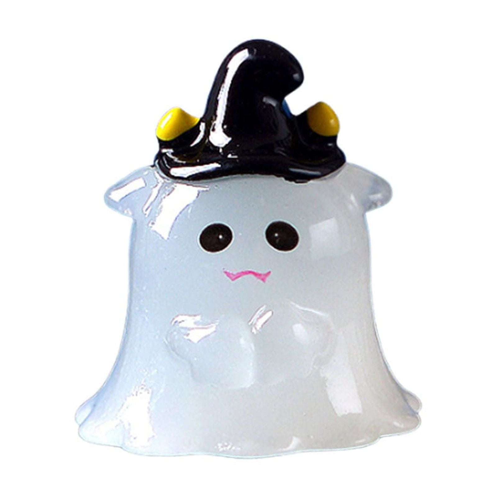 Wadada Luminous Mini Resin Ghost Cute Miniature Ghost Figurines Glow in ...