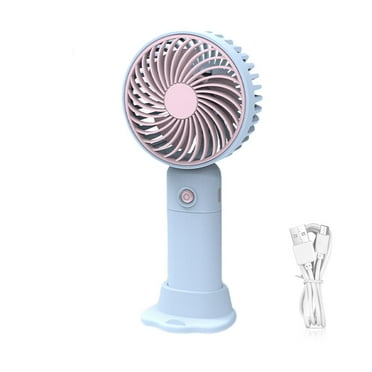 Small Personal Handheld Table Fan, Desk Fan Hand Held Fan,AEIOFU Mini ...