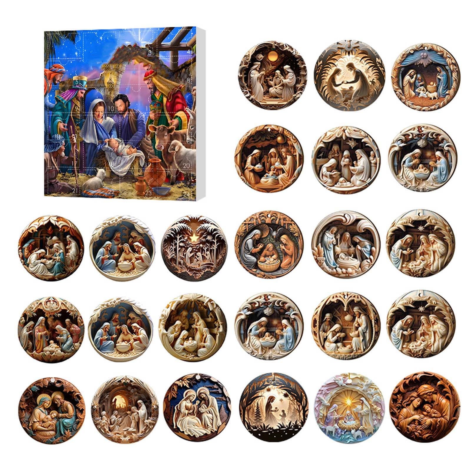 Wadada Nativity Advent Calendar 2024 Kids - Nativity Scene Story Gifts ...