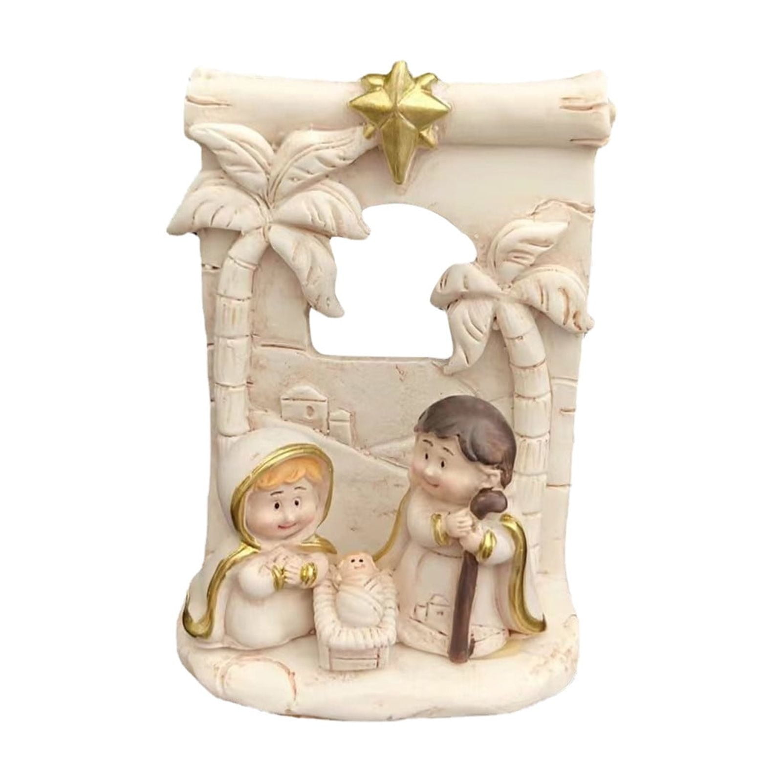 Wadada Nativity Scene Jesus Birth Set Statue, The Real Life Nativity ...