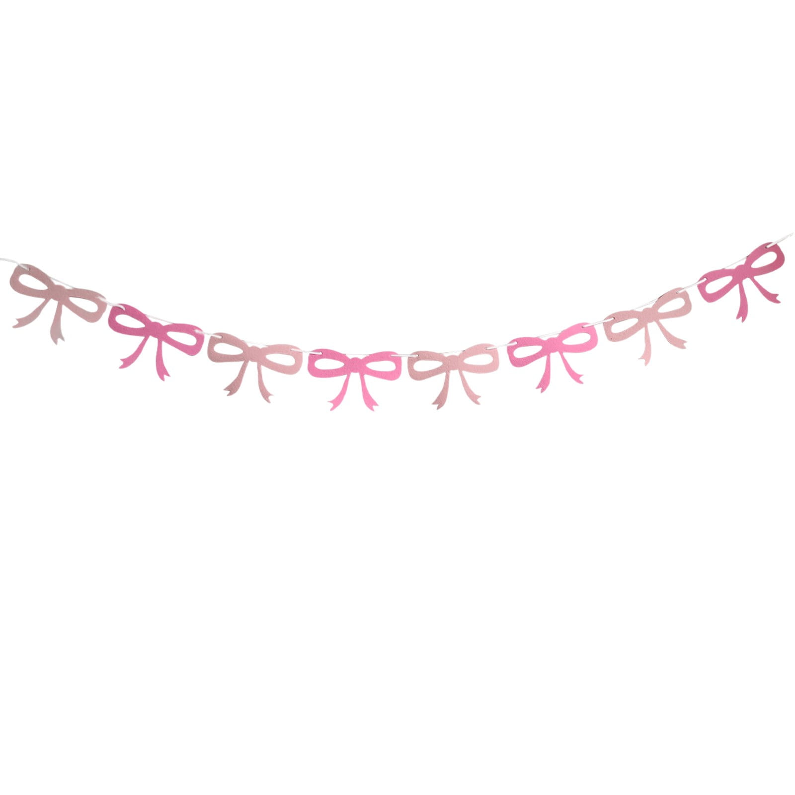 Wadada Pink Bow Hanging Banners Party Decorations,Coquette Birthday ...