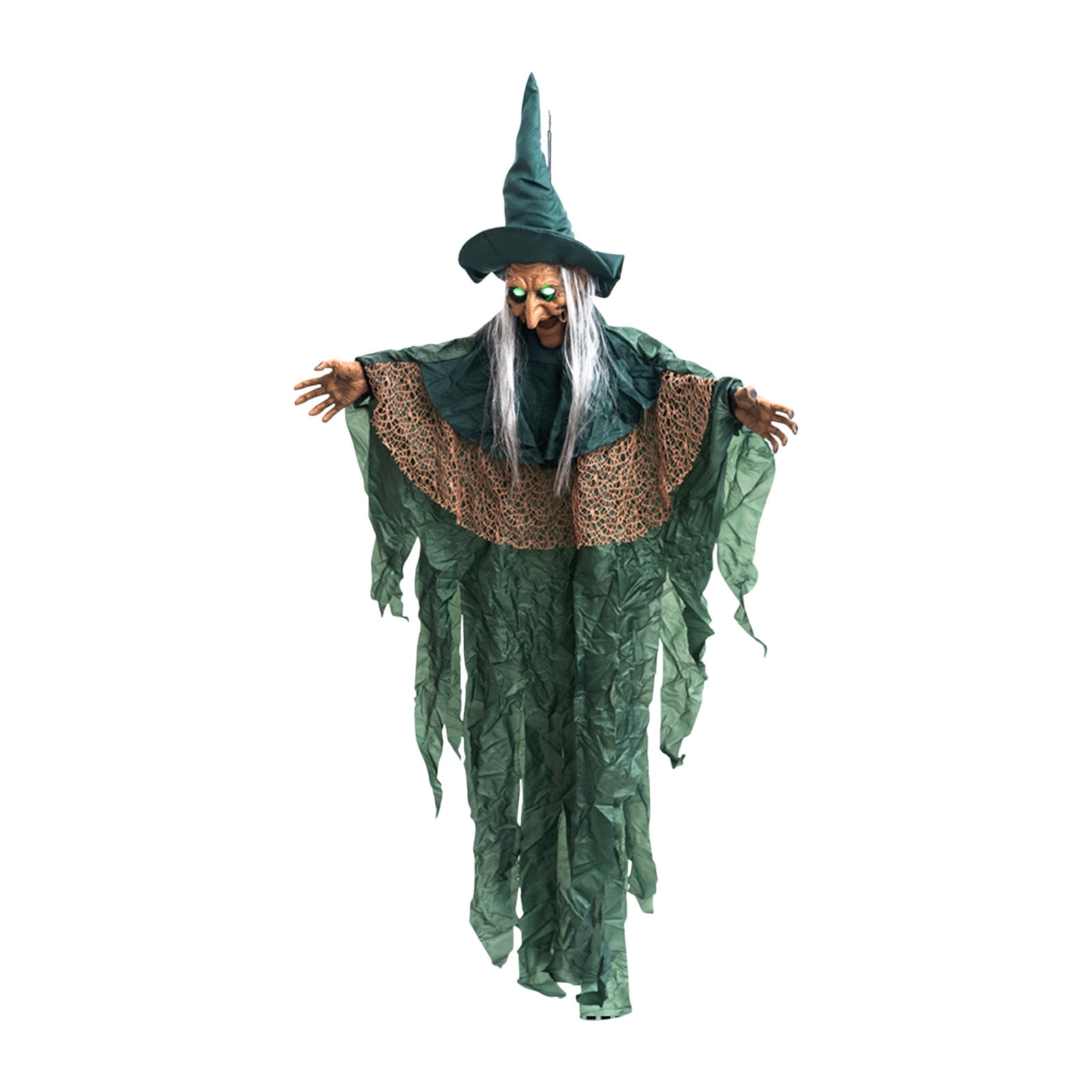 Wadada Sound Activated Move Effect Halloween Hanging Ghost Decorations ...