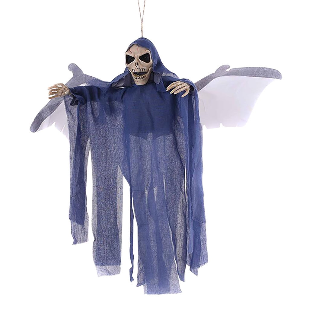Wadada Sound Activated Move Effect Halloween Hanging Ghost Decorations ...