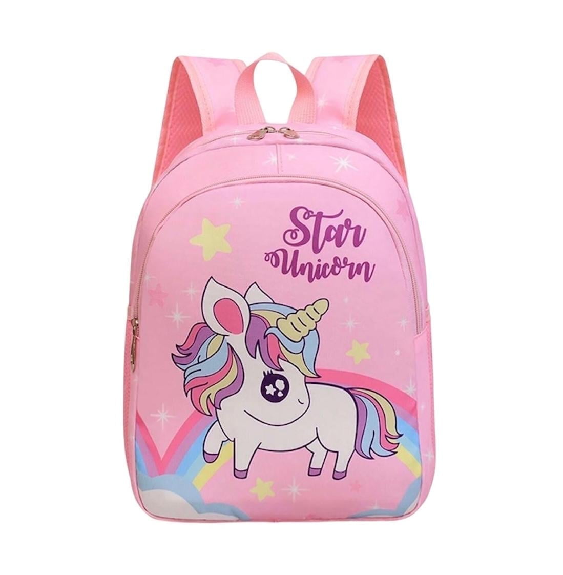 Wadan Cartoon Unicorn 12” Backpack for preschool and Kindergarten Kids ...