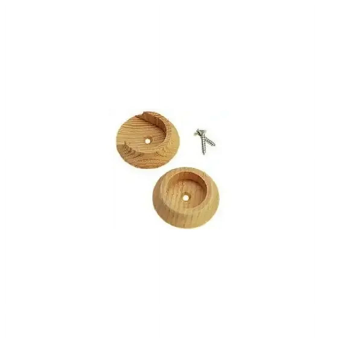 Waddell 410DP Closet Pole Socket Set 1-3/8 Inch Hardwood, Each ...