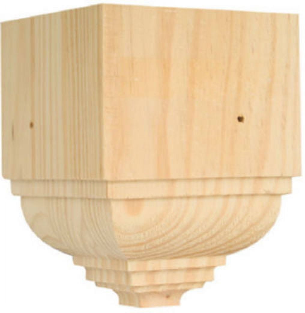 Waddell OCTB-52 Outside Crown Trim Pine Block Moulding, Easy-To-Install ...