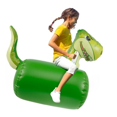 Waddle Brown Bull Hip Hopper Inflatable Hopping Animal Bouncer, 85 lbs ...