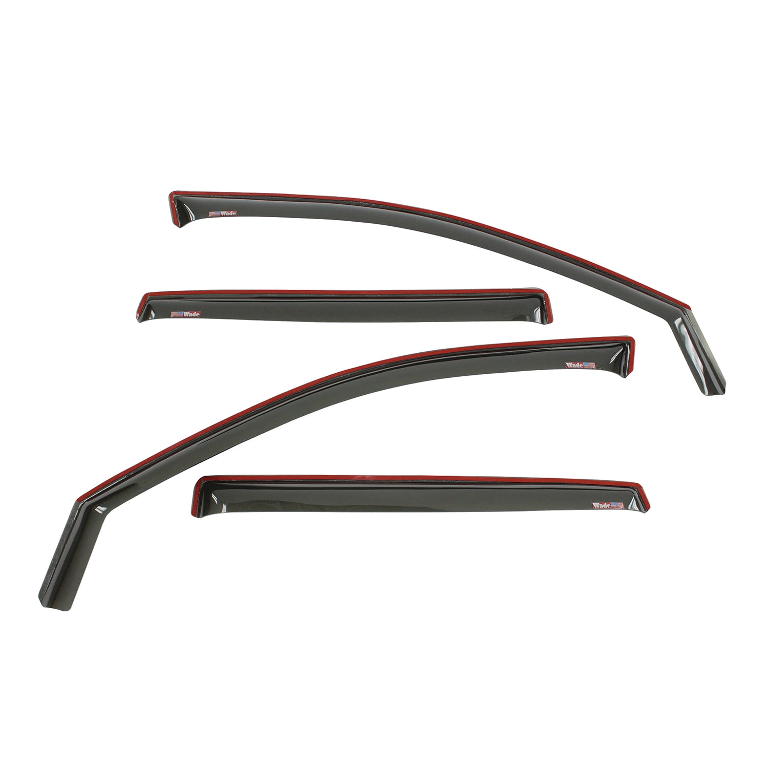 Wade 72-51497 Smoke in-Channel Wind Deflector (4pc) - Walmart.com